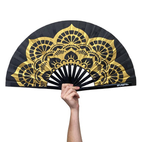 Mandala Fan – Vibrant Clack Fan for Festivals & Statements – Fire Inside Me