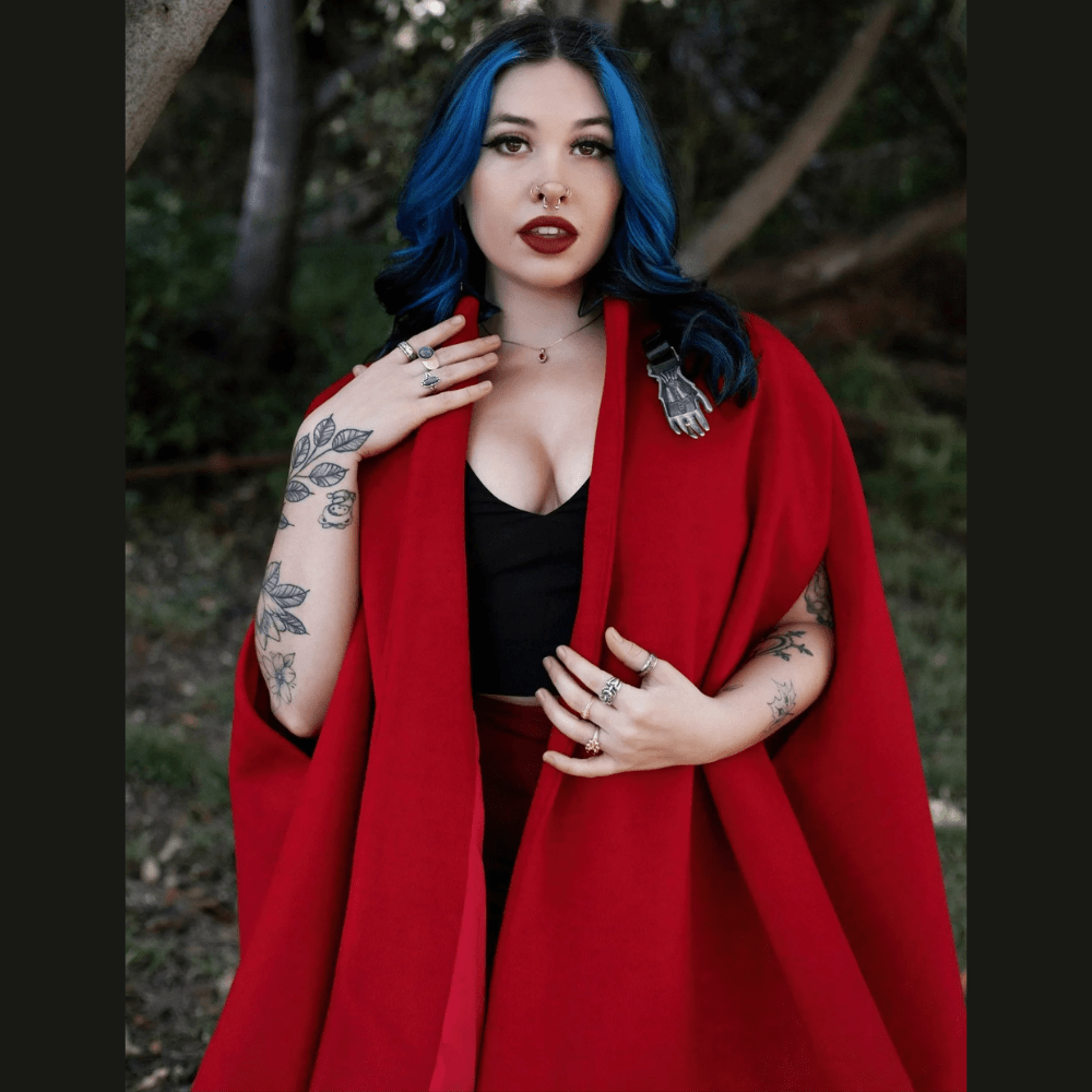 The Supernatural Red Cape – Statement Piece for Everyday Chic – Fire ...